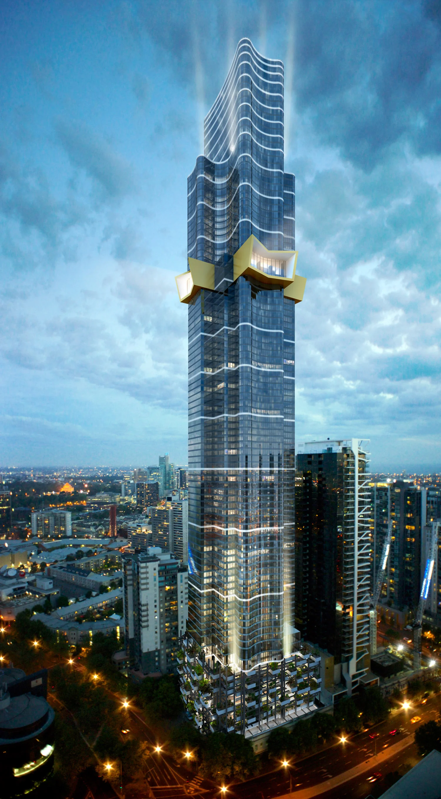 Australia 108, 70 Southbank Boulevard, Melbourne — Sinclair Brook