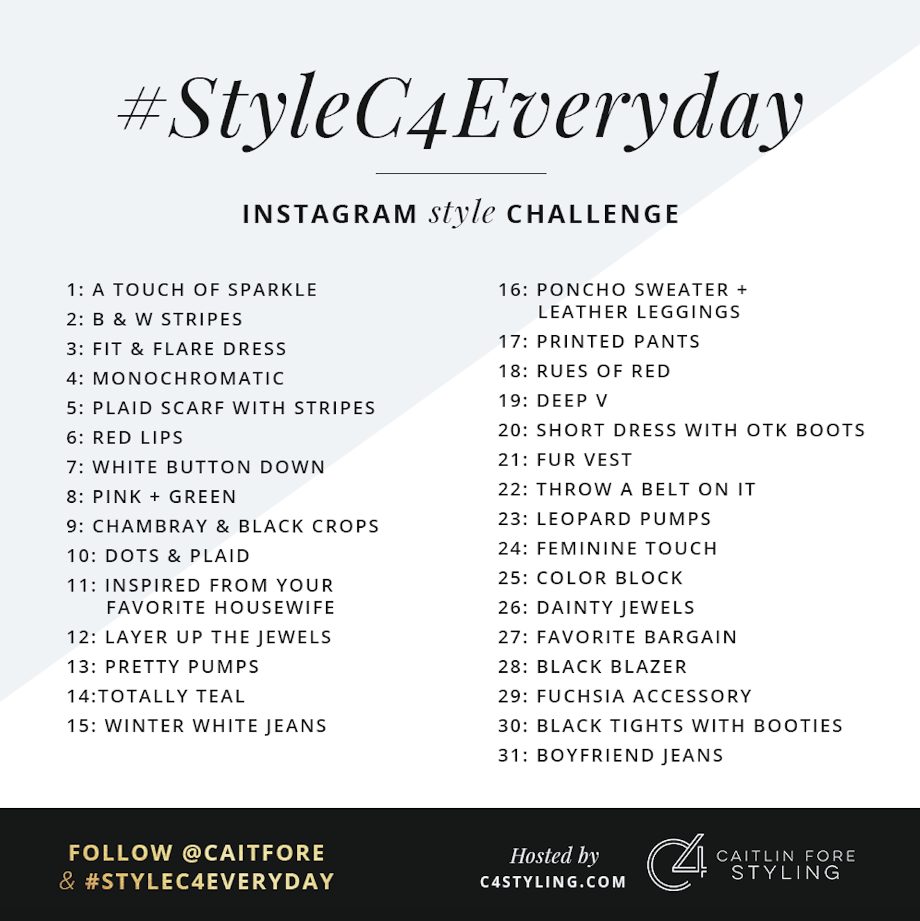 #StyleC4Everyday IG Style Challenge — Sophisticaited