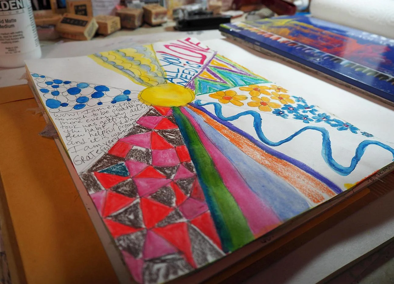 2014 Art journal - to Scotland — creative lenna