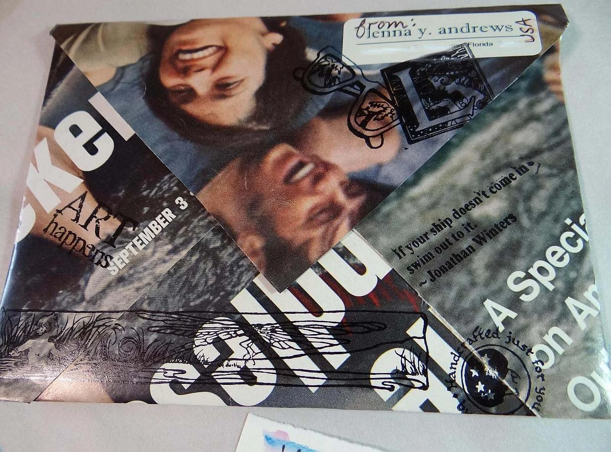 Mail Art Gallery — creative lenna