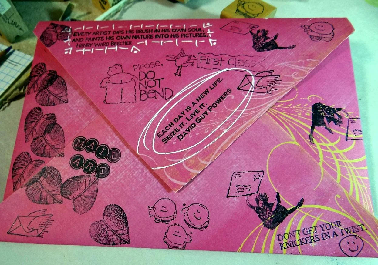 Mail Art Gallery — creative lenna