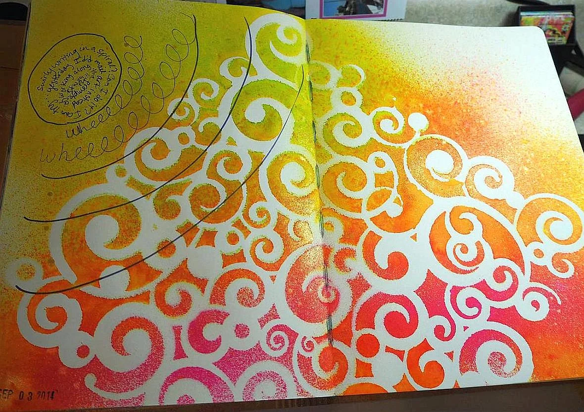 2014 Art journal - to Scotland — creative lenna