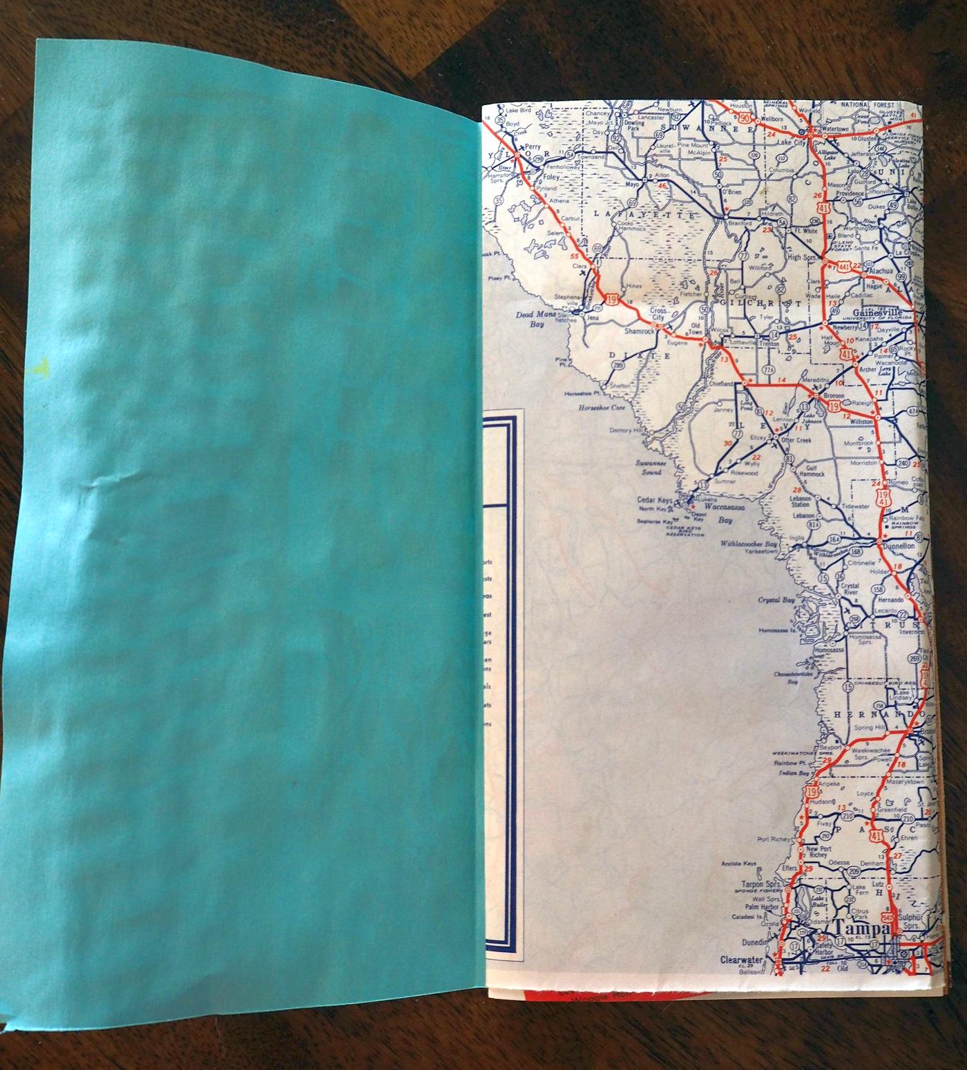 Road Map Letter Journal — creative lenna