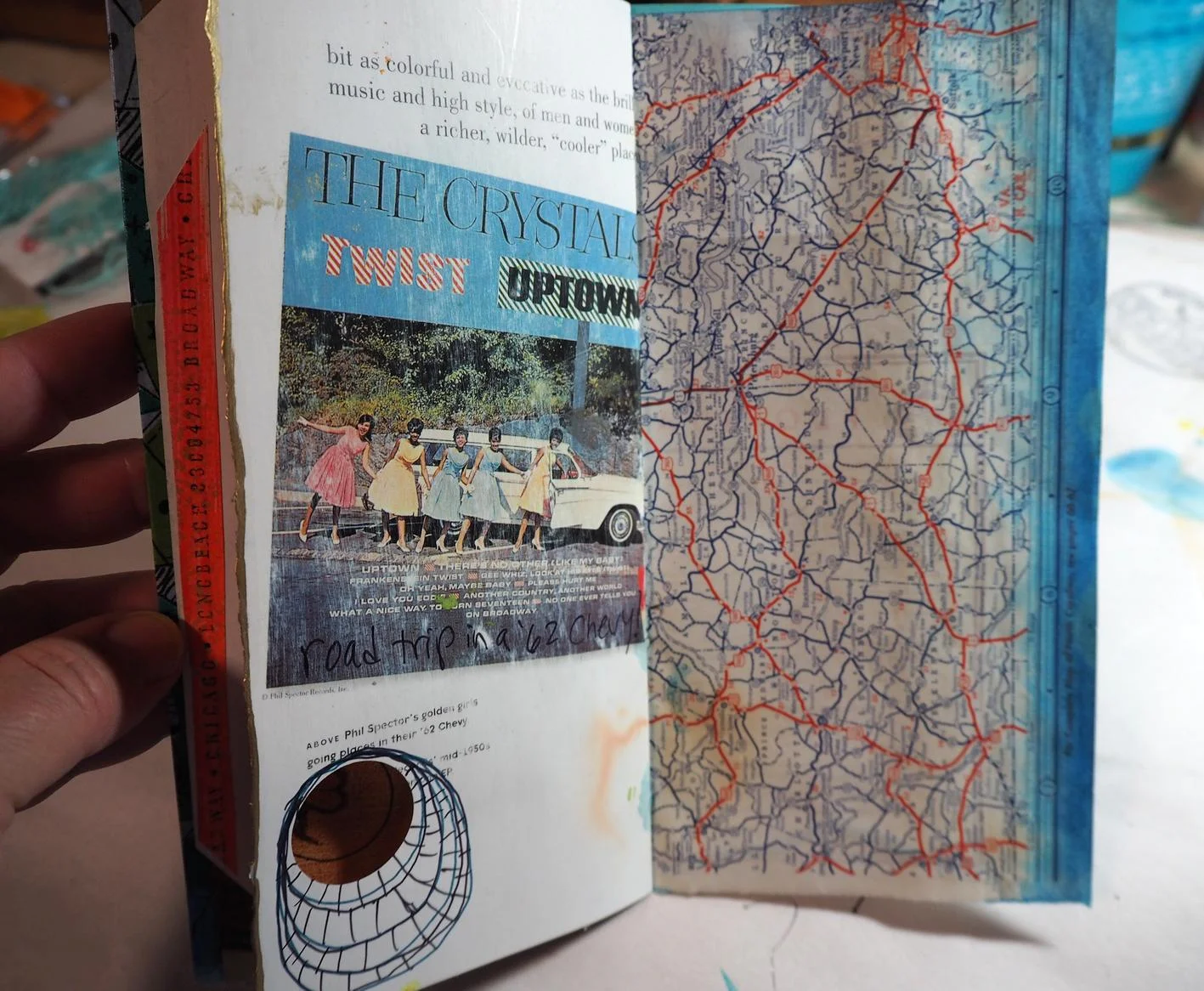 Road Map Letter Journal — creative lenna