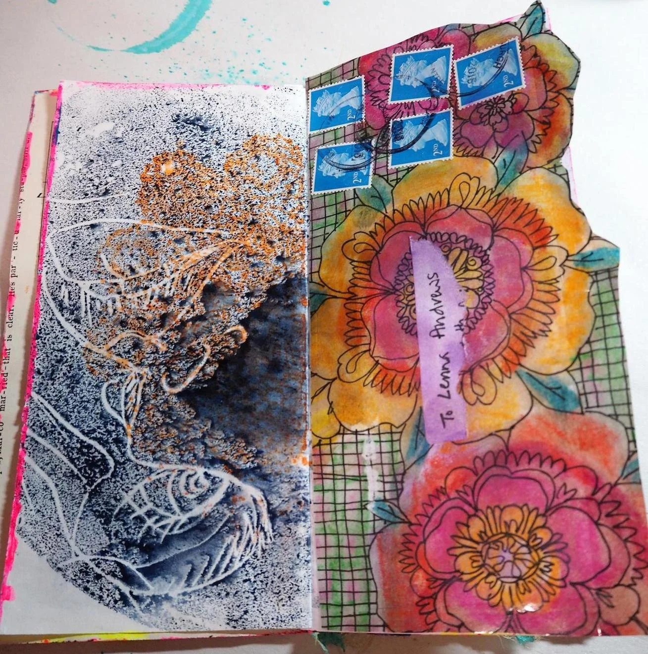 Tessa's Letter Journal — creative lenna