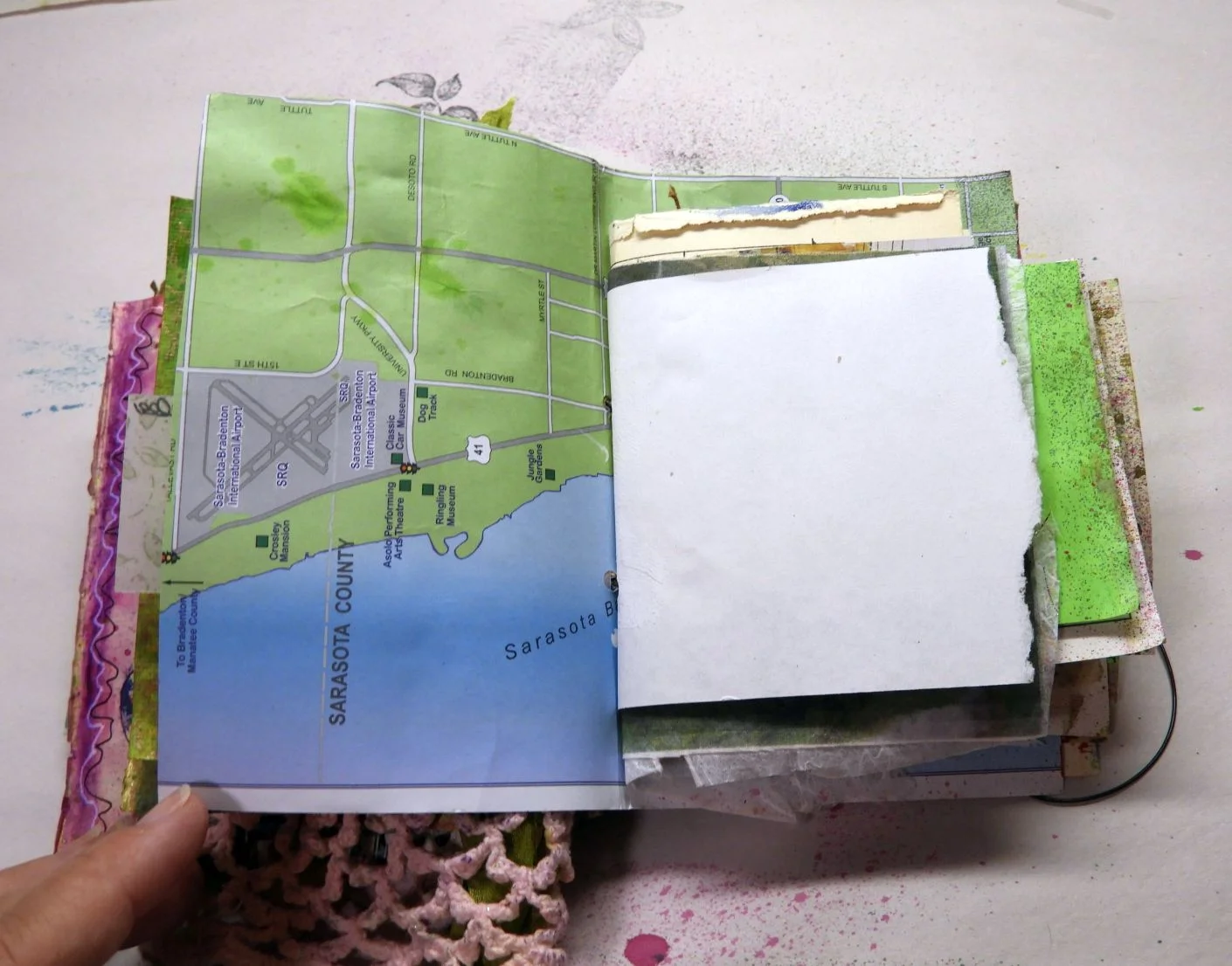 Three small sets of pages — creative lenna