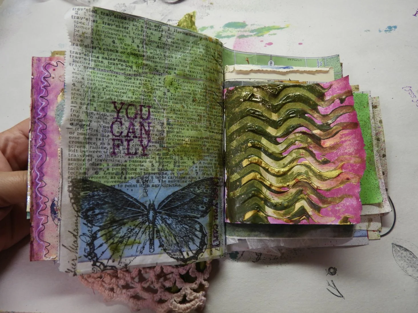 Three small sets of pages — creative lenna