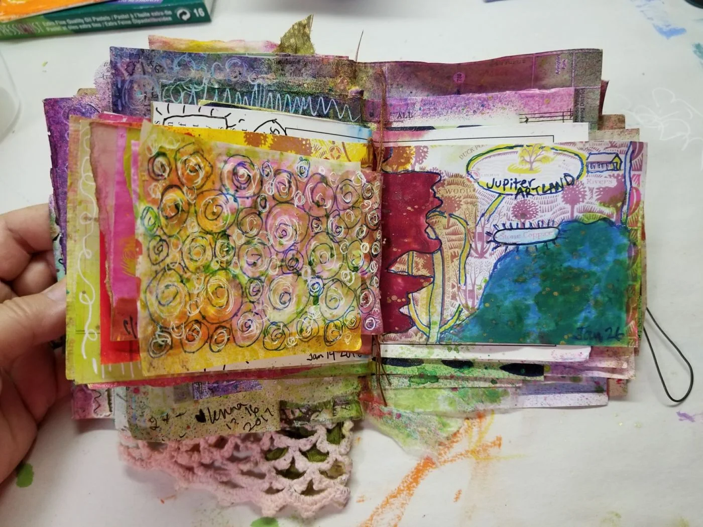 small and colorful pages — creative lenna