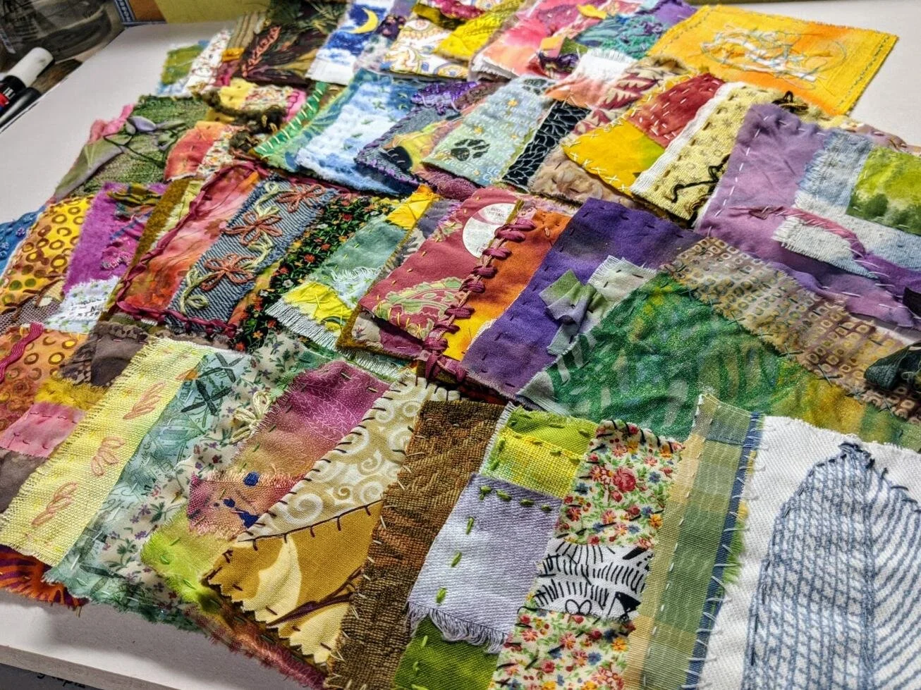 100 Stitch Meditations — creative lenna