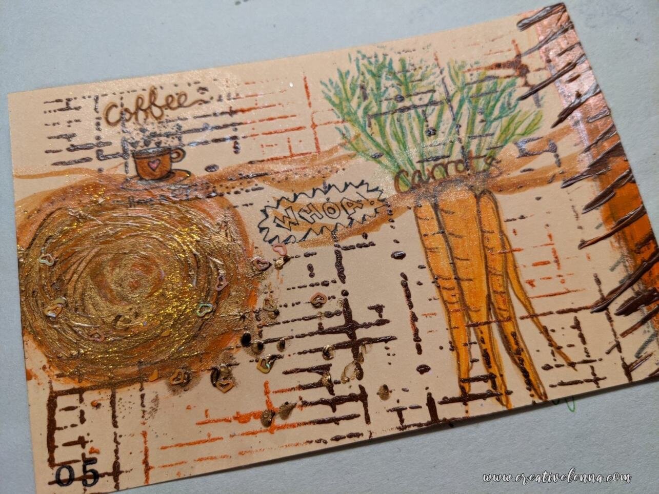 25 ART Postcards — creative lenna