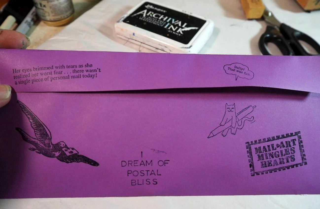 Mail Art Gallery — creative lenna