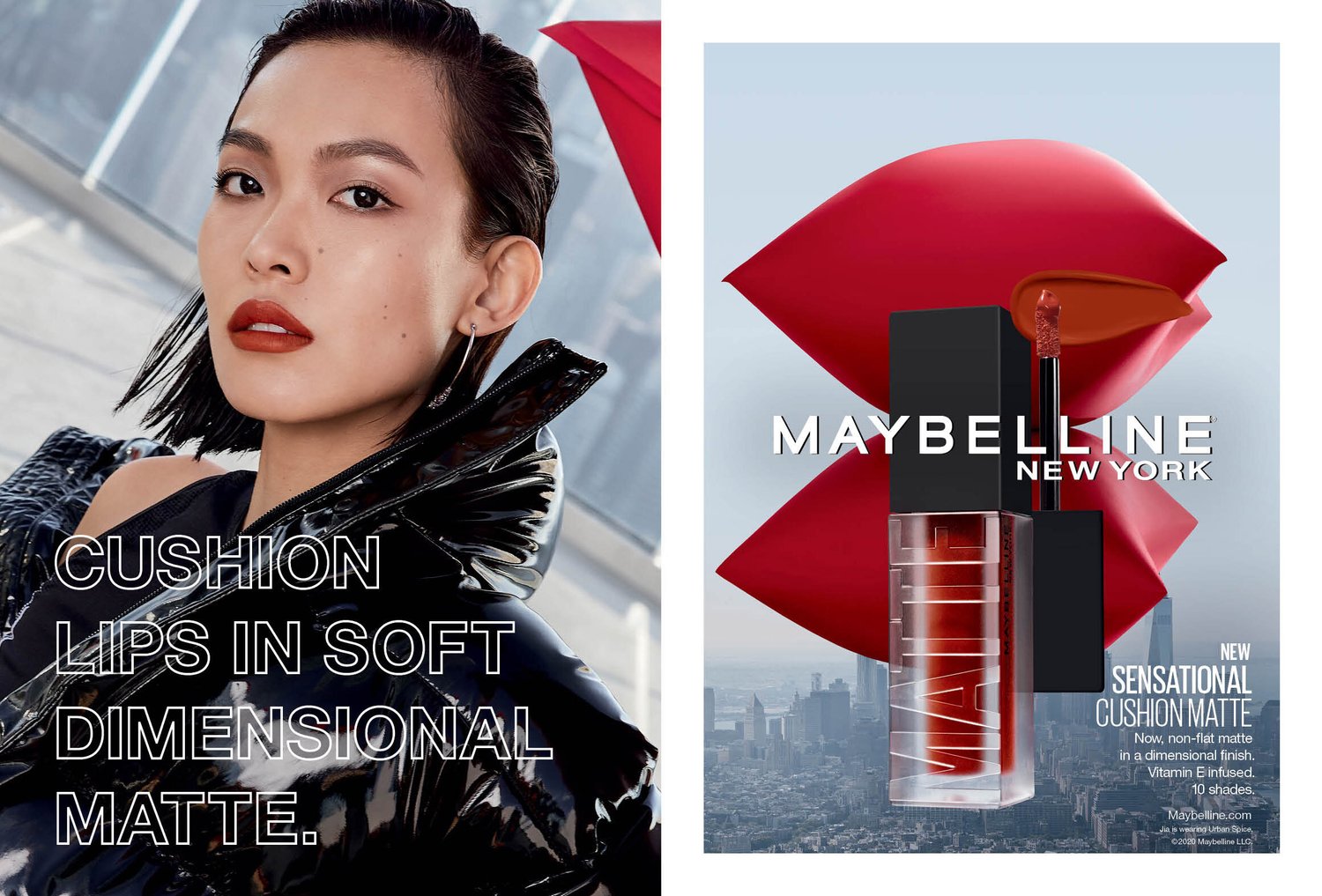 Maybelline Magazine Ad