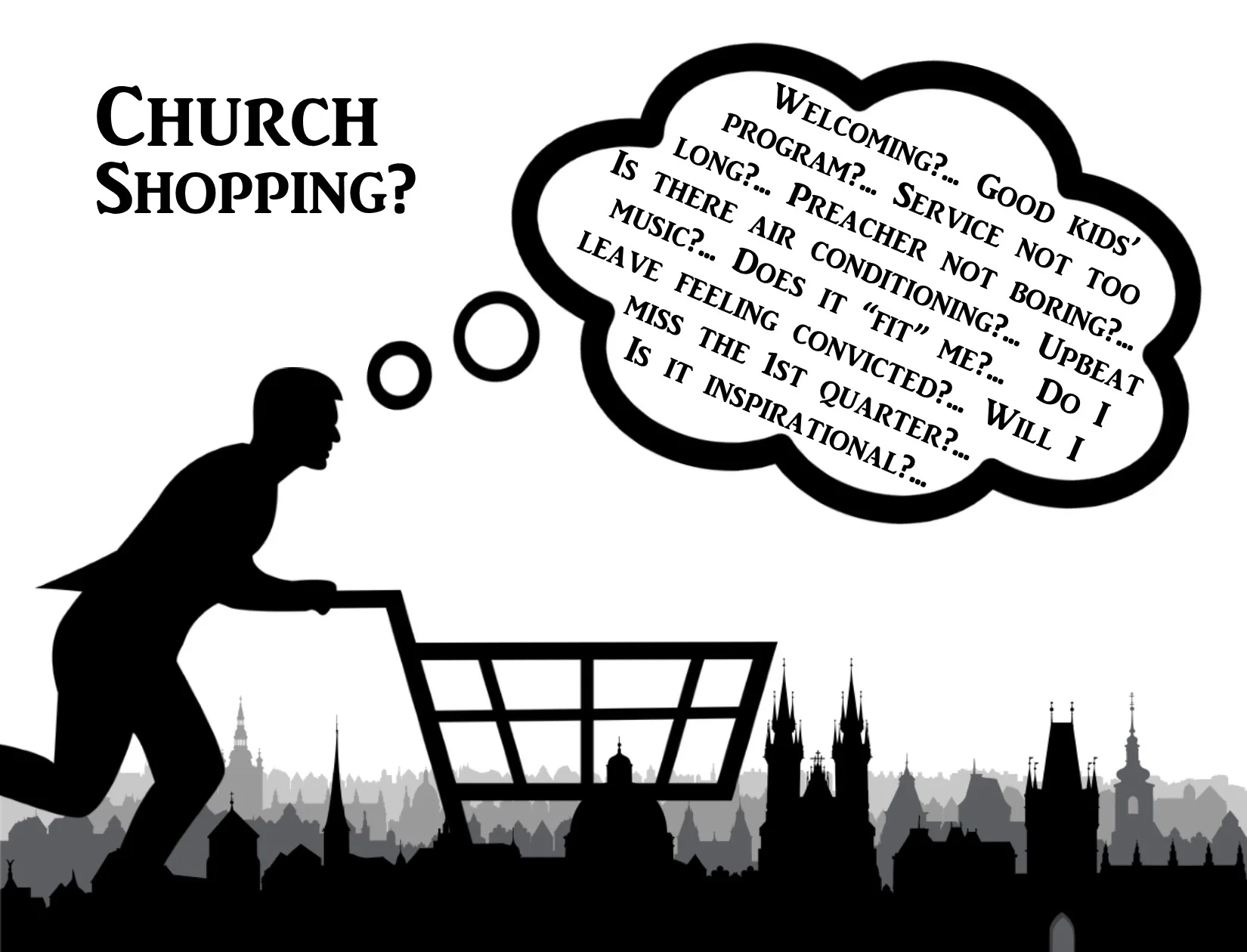 Church Shopping with God — Grace Lutheran Church | Minot