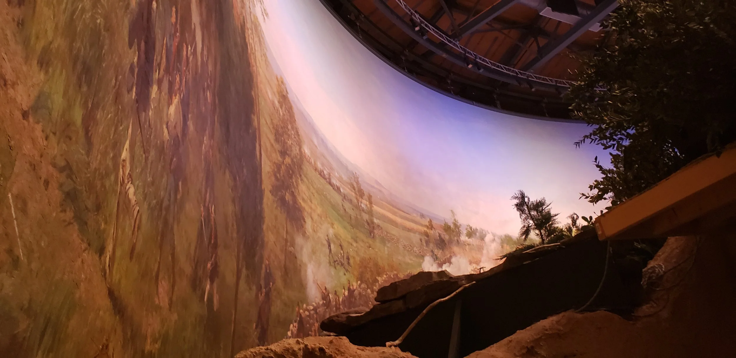 Gettysburg: Cyclorama Evening With The Painting | Battlefield Bed and ...