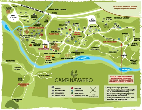 Deep End Family Campout — Camp Navarro