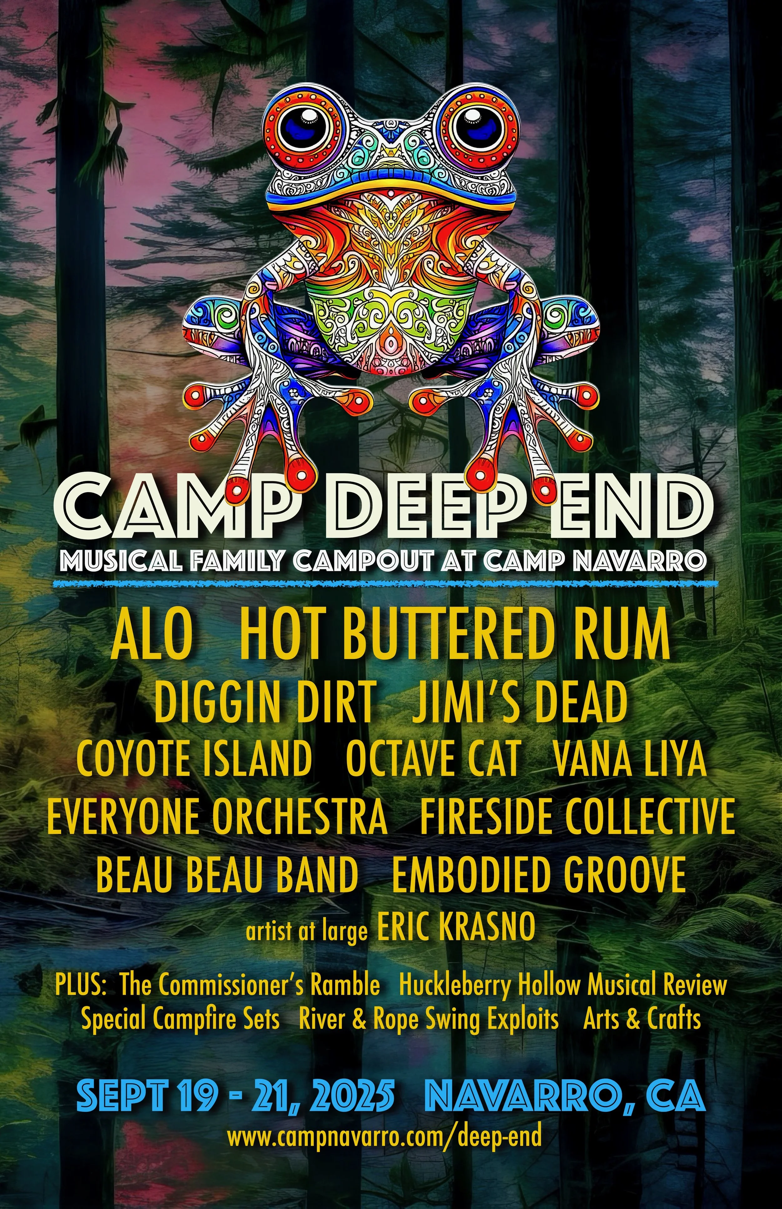 Deep End Family Campout — Camp Navarro