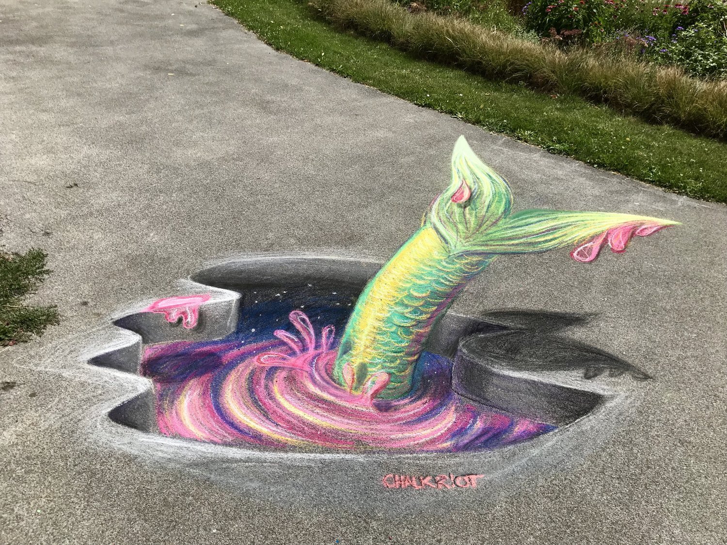 Realistic 3d Chalk Drawings