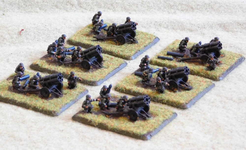 15cm Nebelwerfer Battery — Vis Lardica