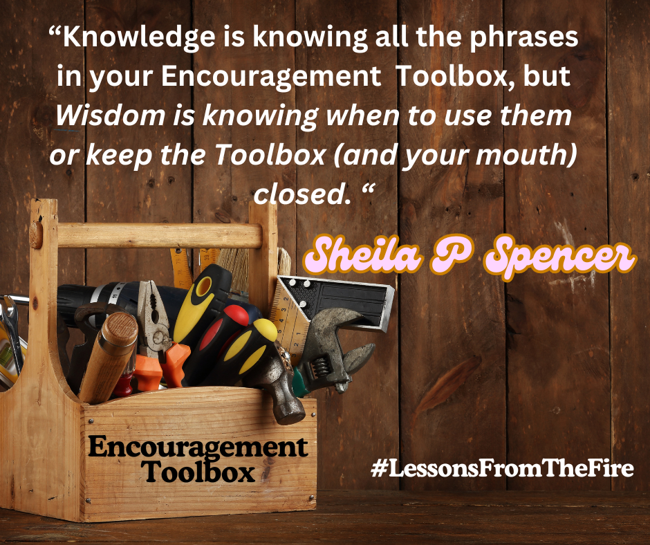 Lessons From The Fire — Sheila Spencer