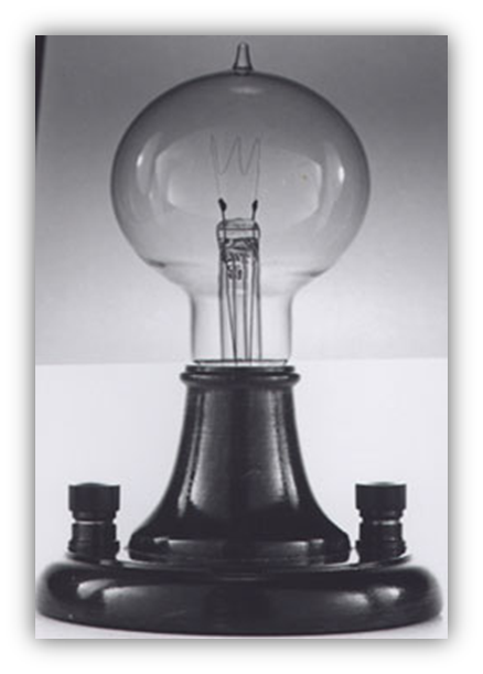 First Light Bulb Invented By Thomas Edison