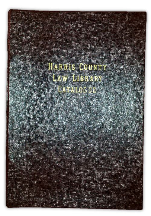 Centennial Timeline — Harris County Robert W. Hainsworth Law Library