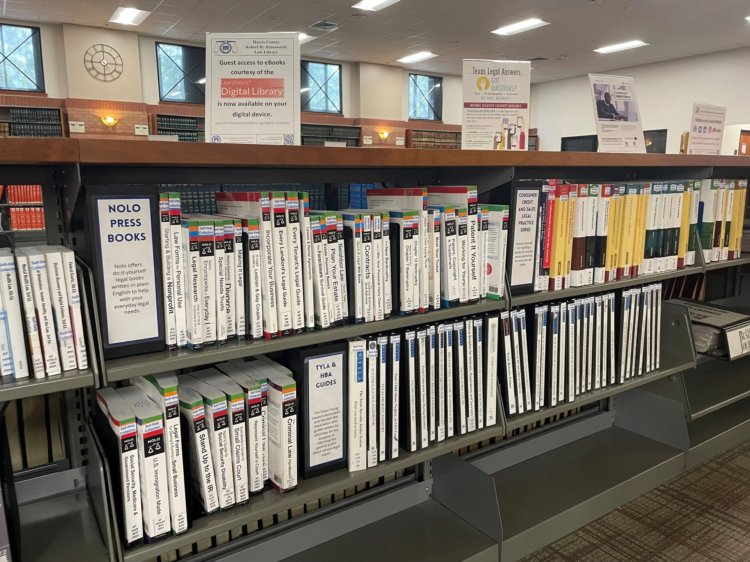 Print Research Materials — Harris County Robert W. Hainsworth Law Library