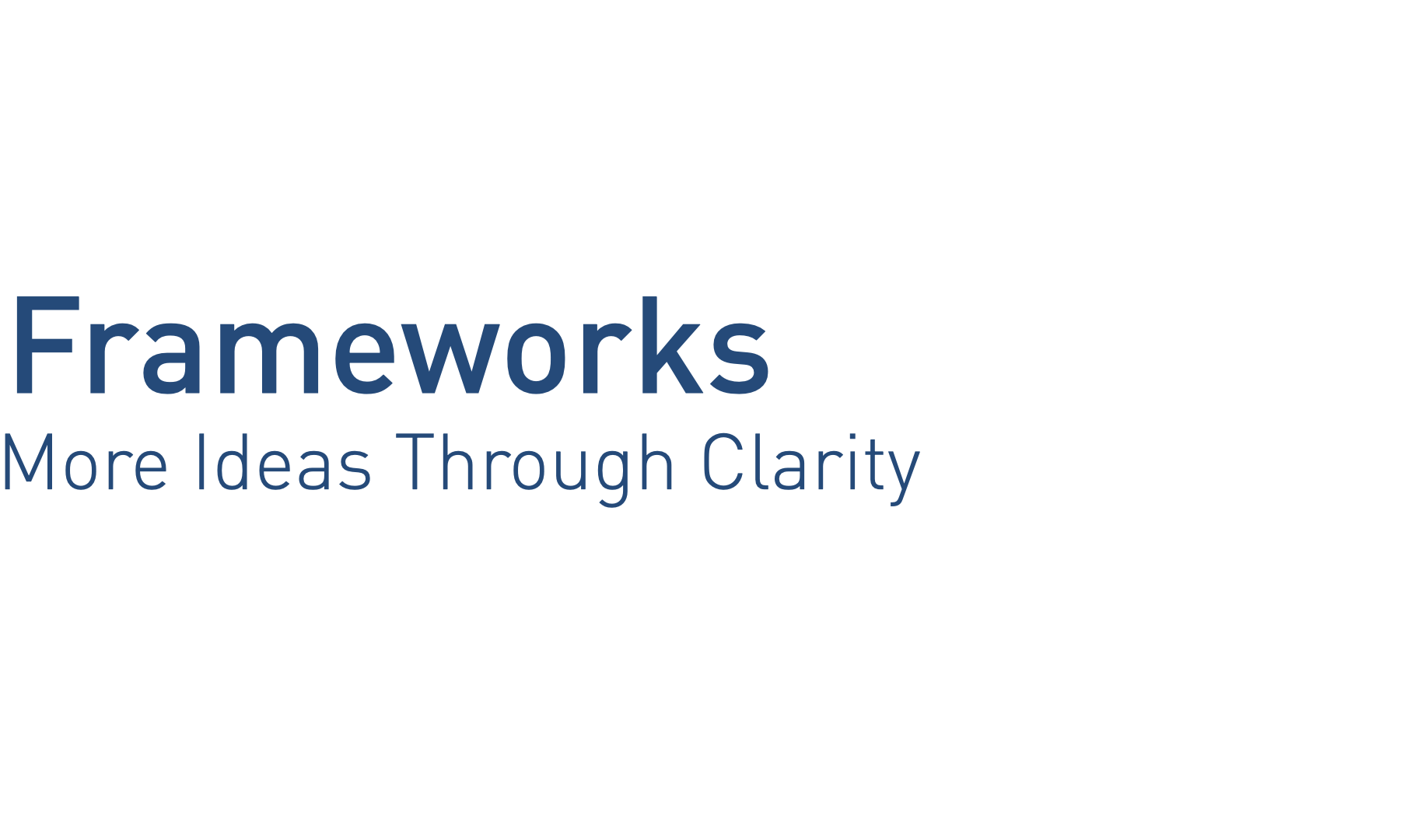 Frameworks — GrowthWheel