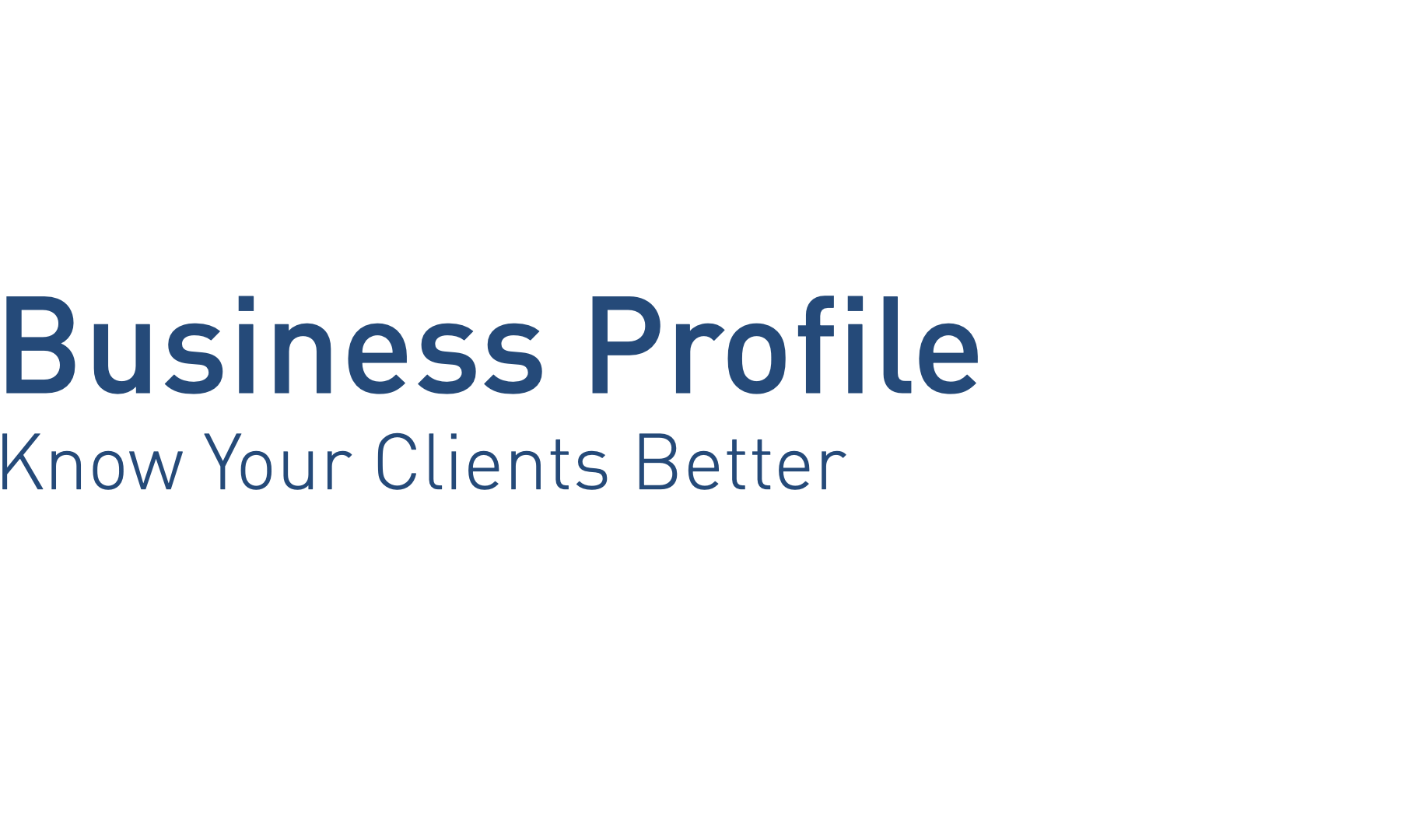 Business Profile — GrowthWheel
