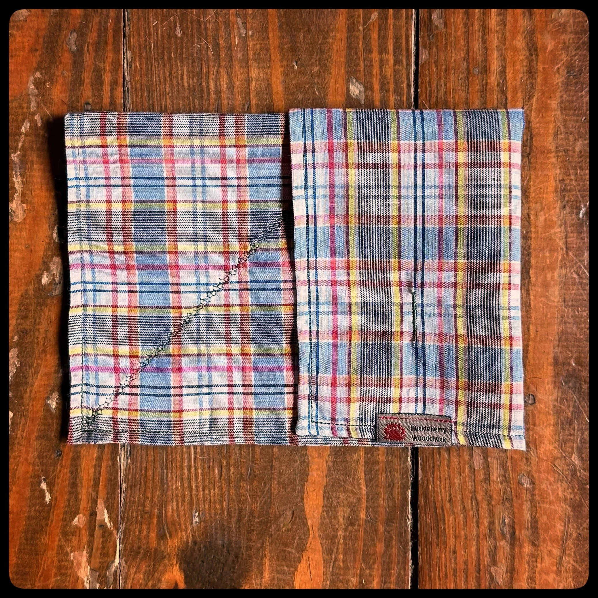 Handmade Handkerchiefs since 2013 — Huckleberry Woodchuck Handkerchiefs