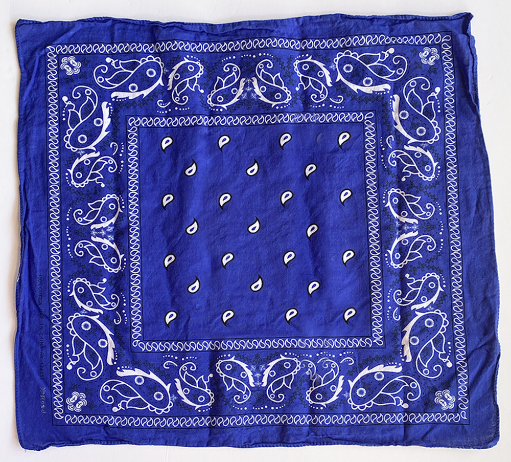 Blue Bandana Png