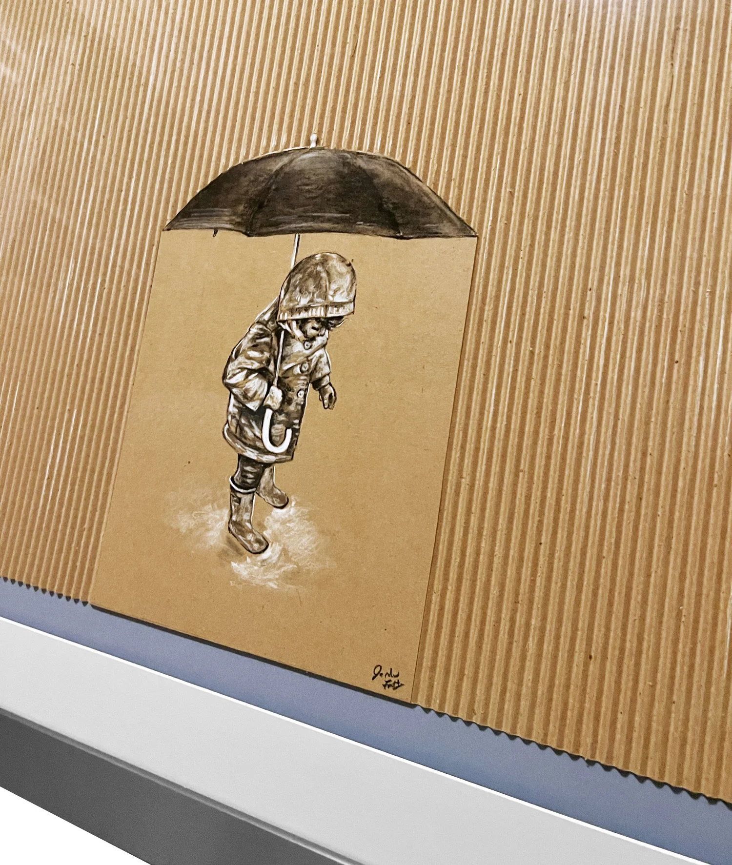 Cardboard Art Jordan Fretz Design Freelance Graphic Design Art