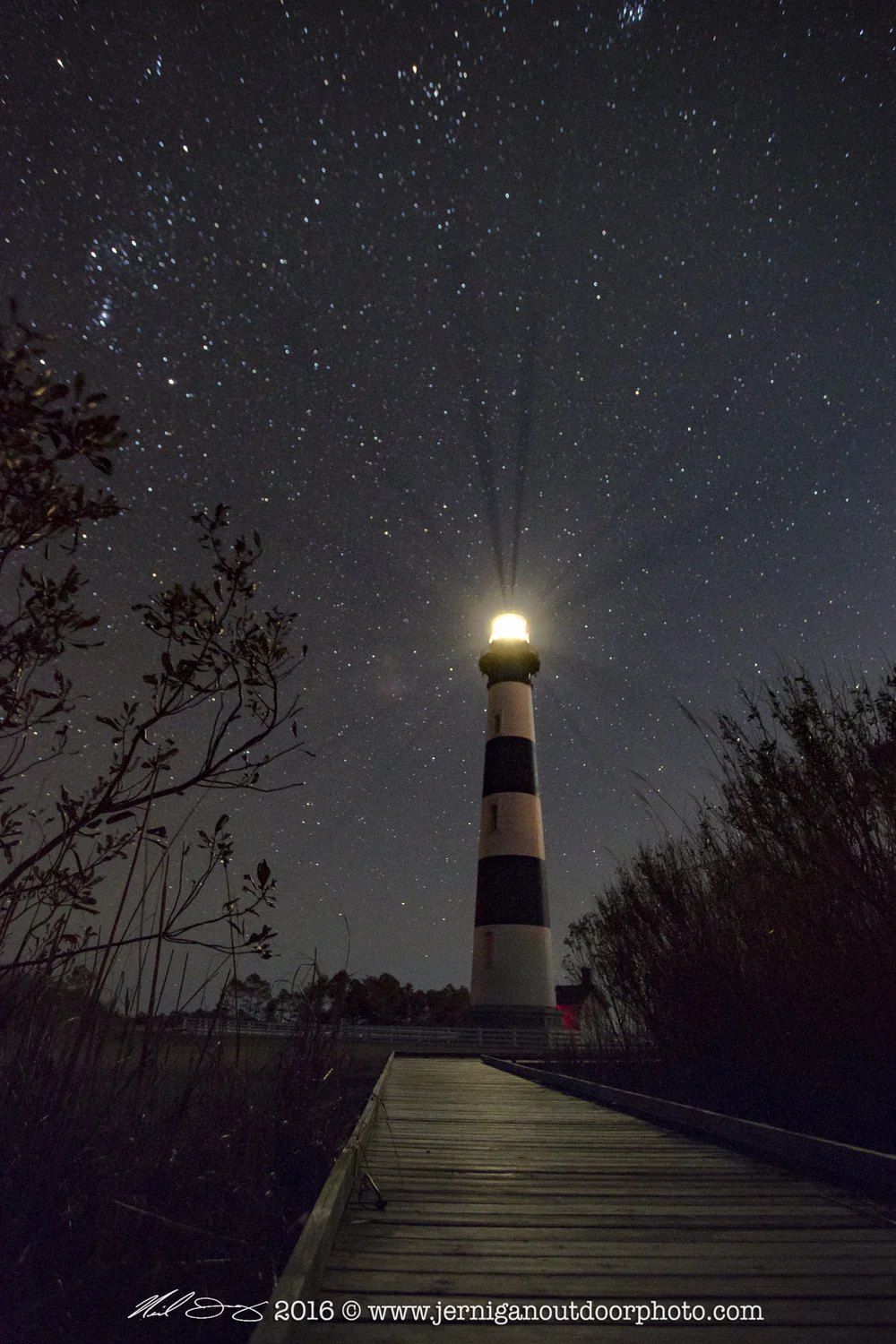 Night Lighthouse Photography