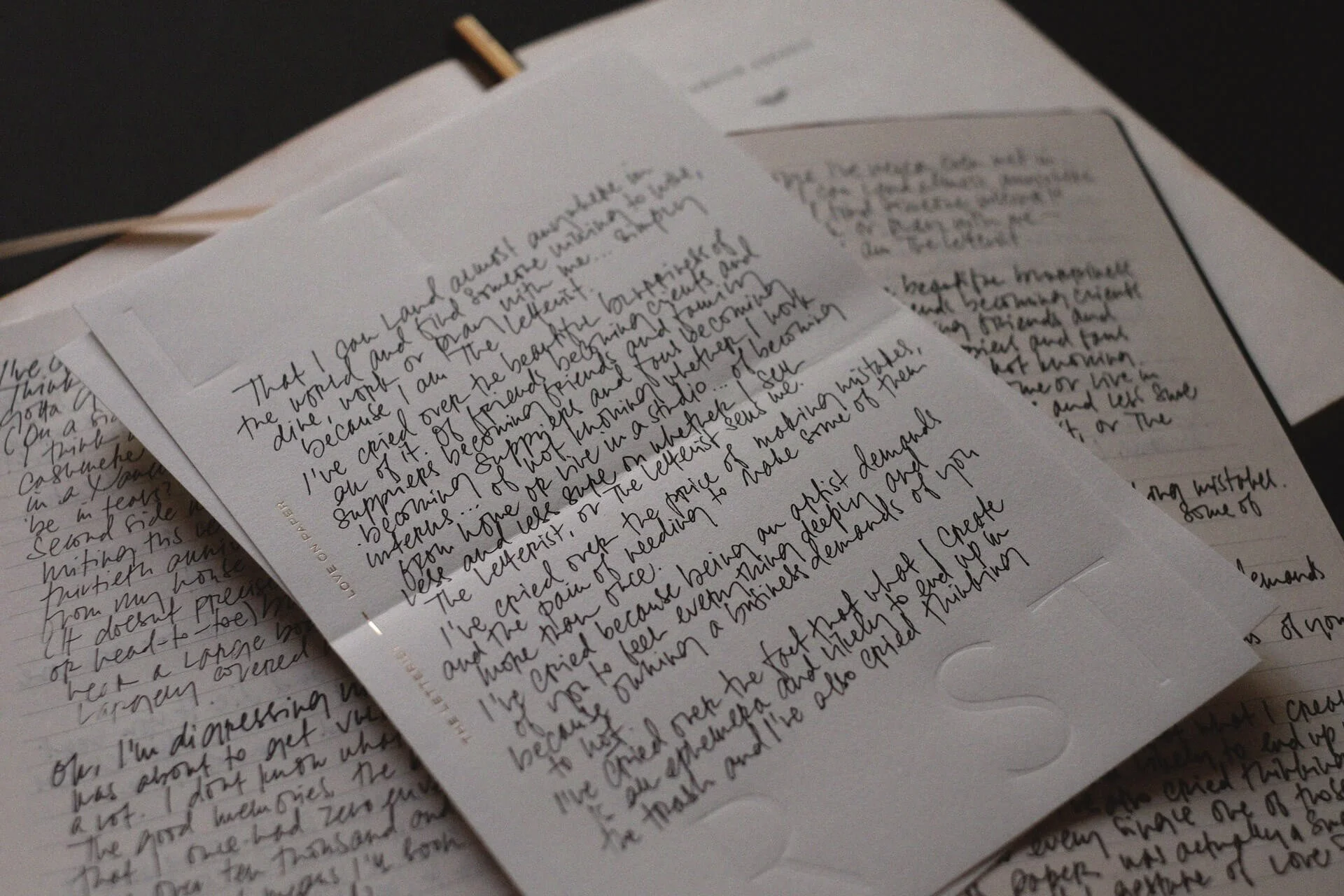 Journal — The Letterist