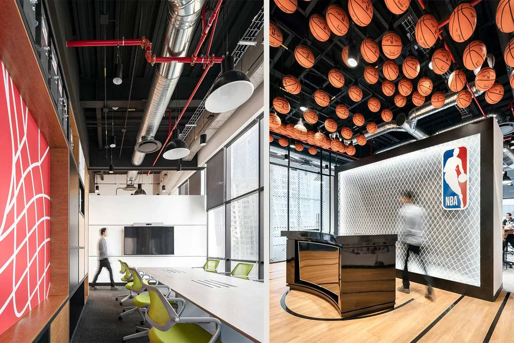Basketball Interior Design NBA Store London | Projects | Gensler