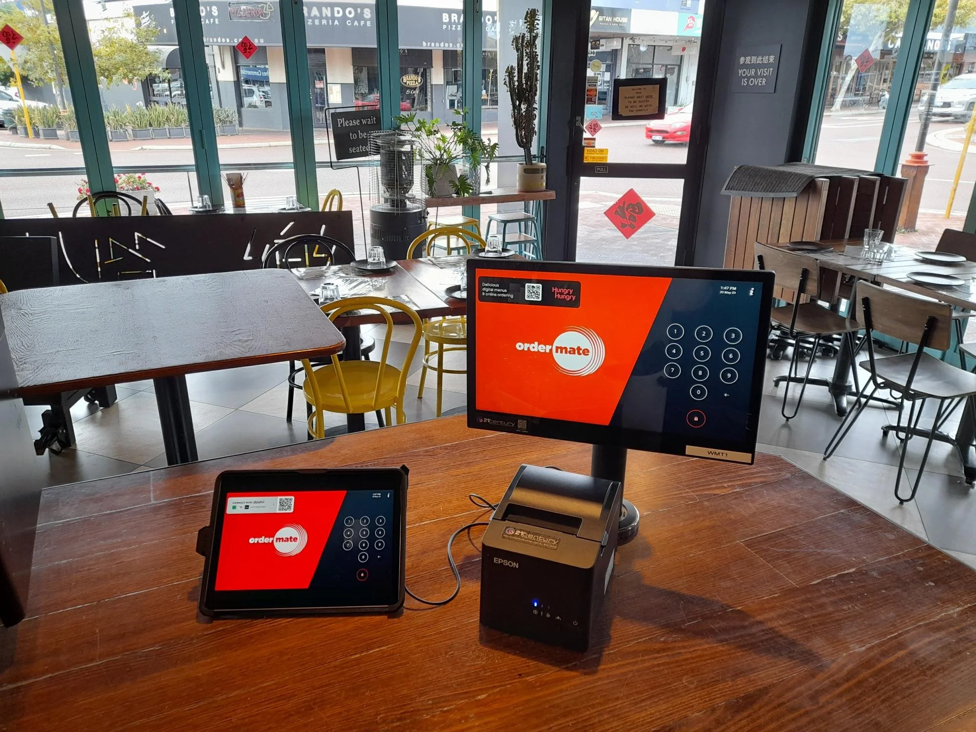 Ordermate POS Installation | Neho Asian Tapas