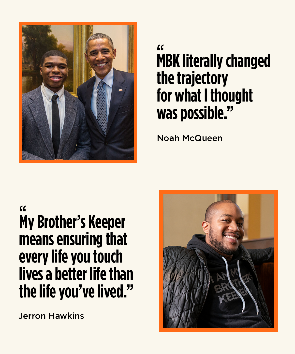 Morehouse Bonner Alum Noah McQueen mentored in President Obama's My Brother's Keeper Alliance ...