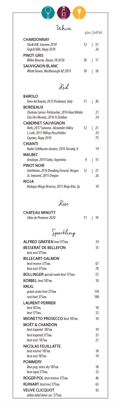 MENU — Georgie's Diner