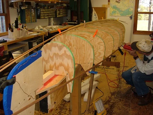 Canoe Building — Van Hal Canoes