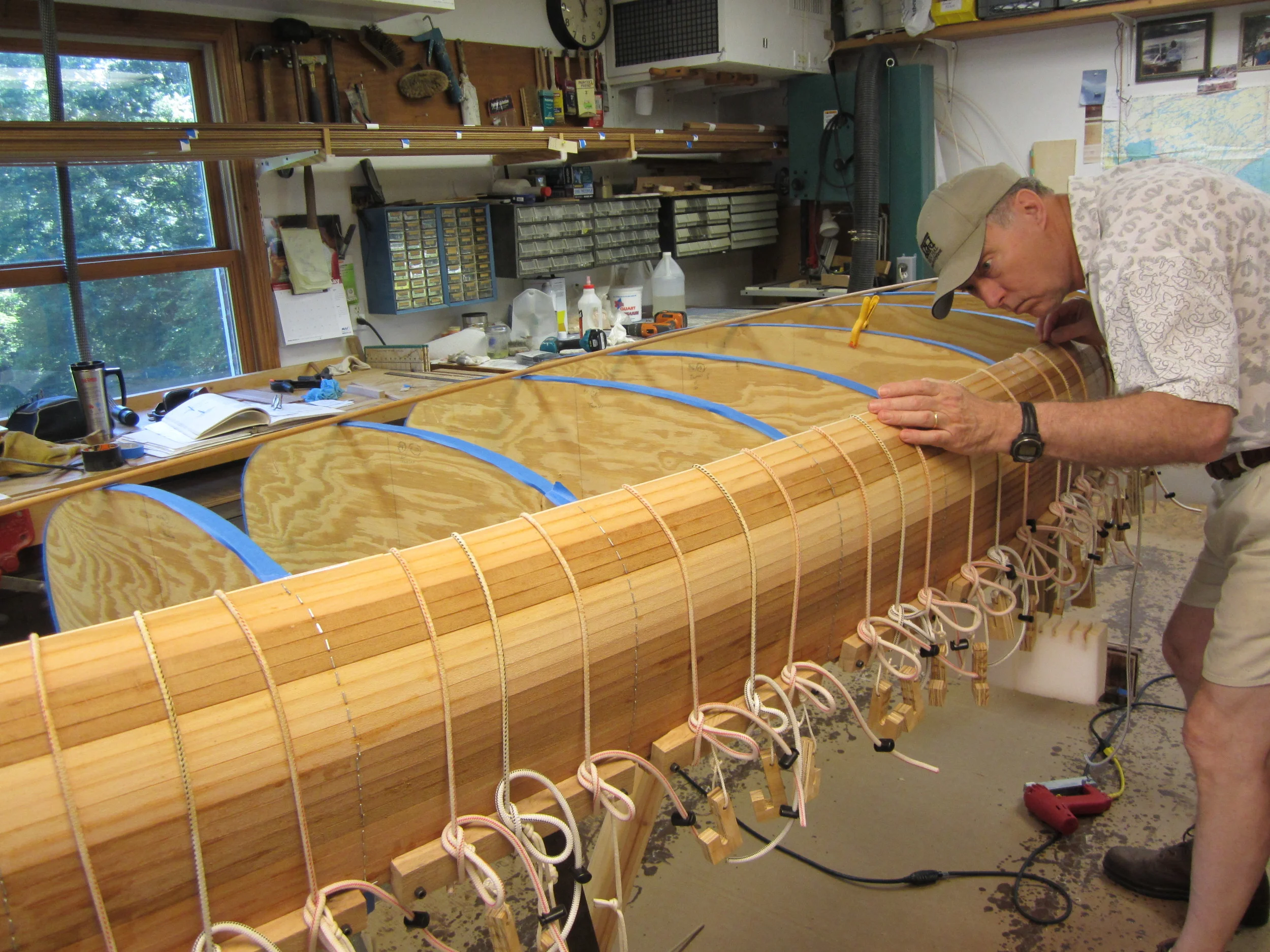 Canoe Building — Van Hal Canoes