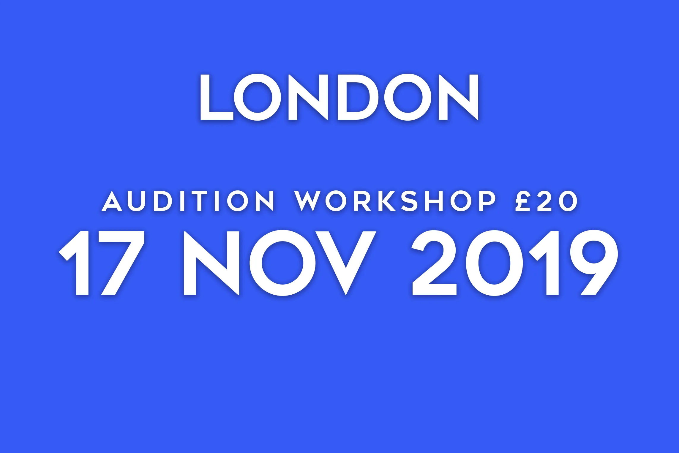 Audition Dates — KINGDOM SCHOOL OF ARTS