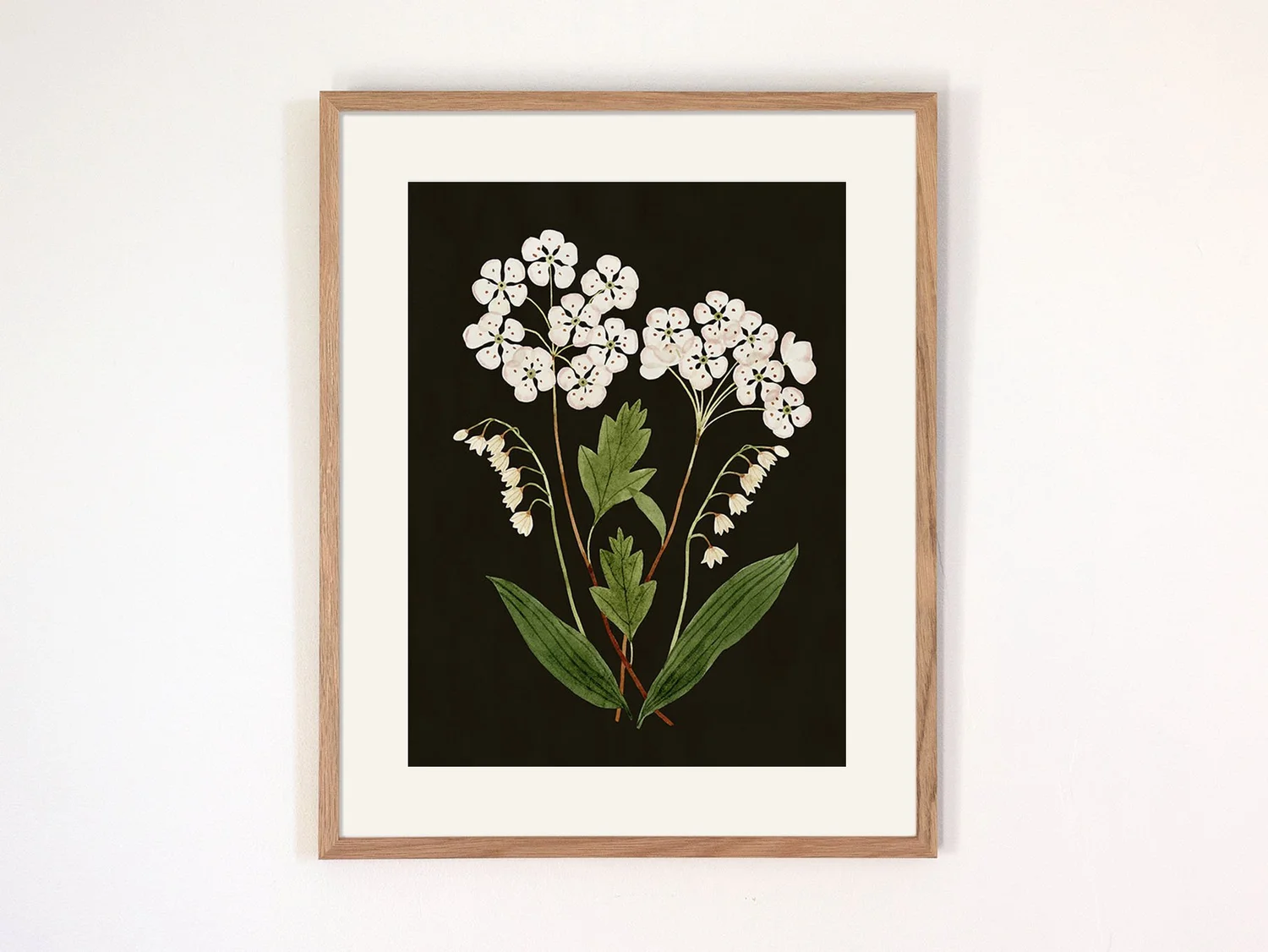 May We Fly — May Birth Flower Print | Lily of the Valley + Hawthorn