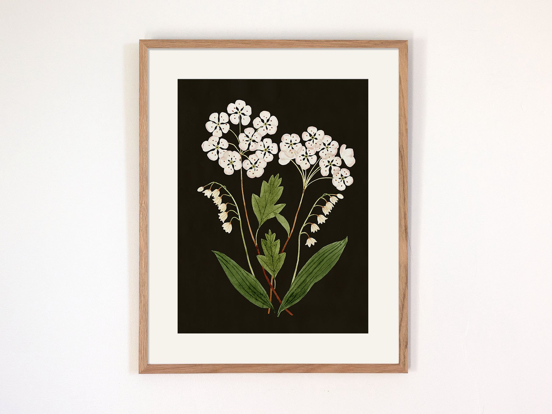May We Fly — May Birth Flower Print | Lily of the Valley + Hawthorn