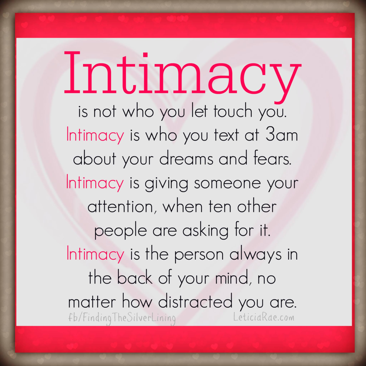 Intimacy Is Not Quotes