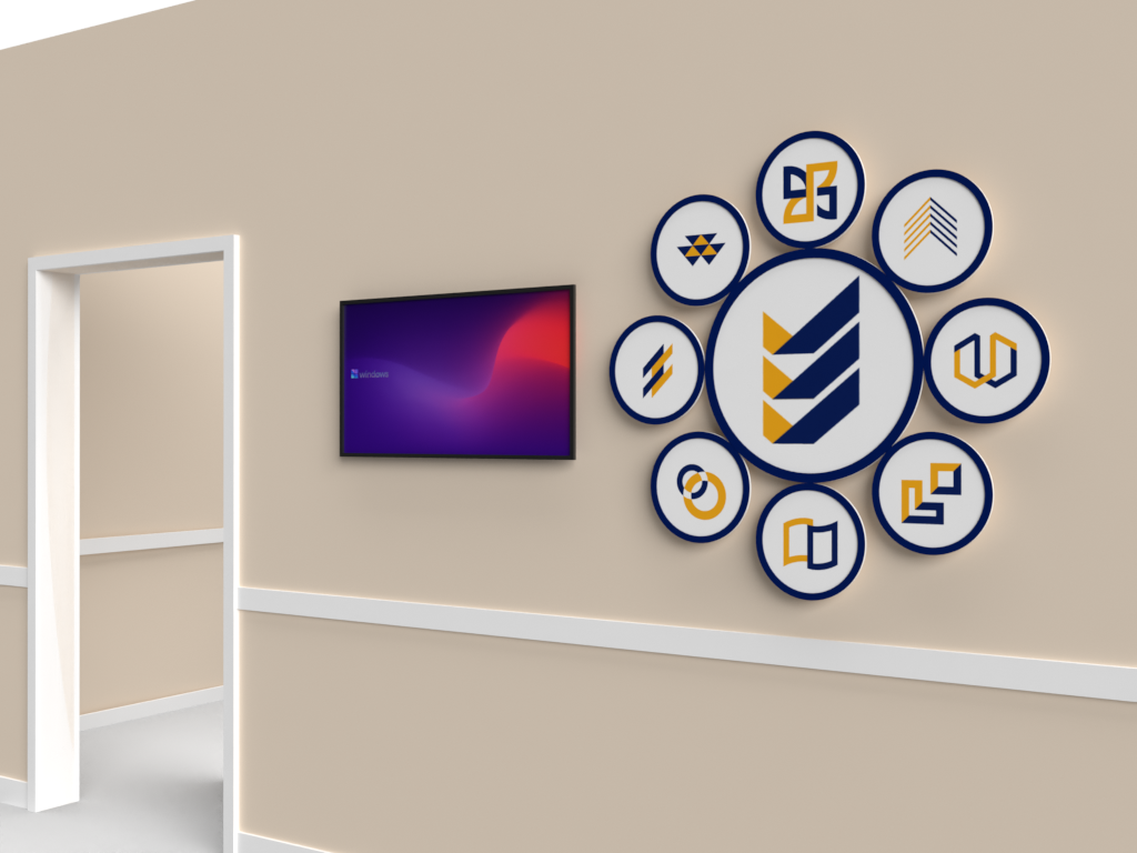 Donor Recognition Walls For Corporate Offices