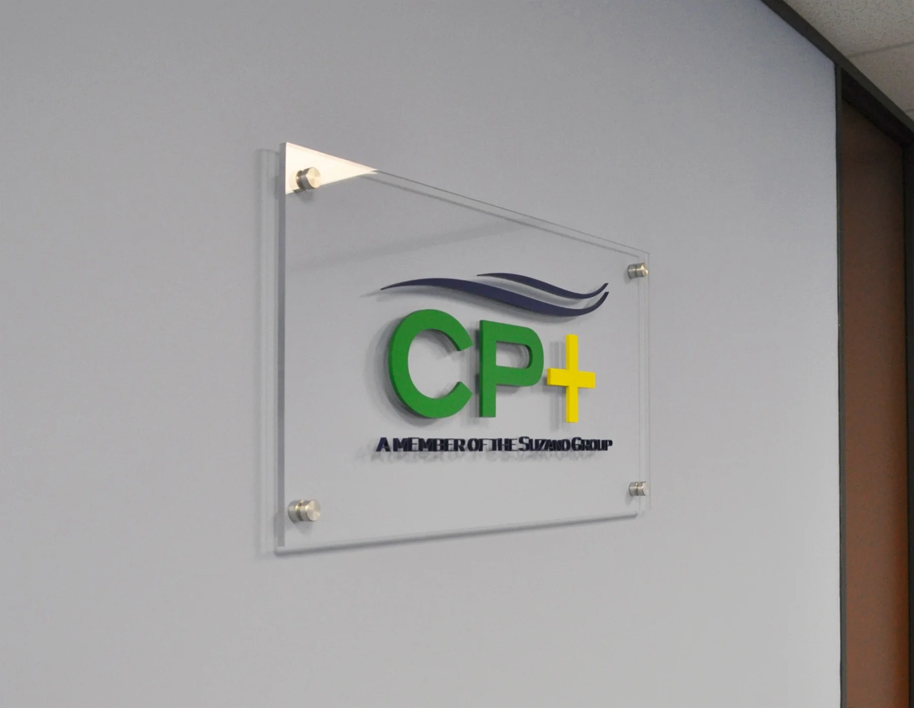 Backplated Logo Signs | Saifee Signs, Houston TX