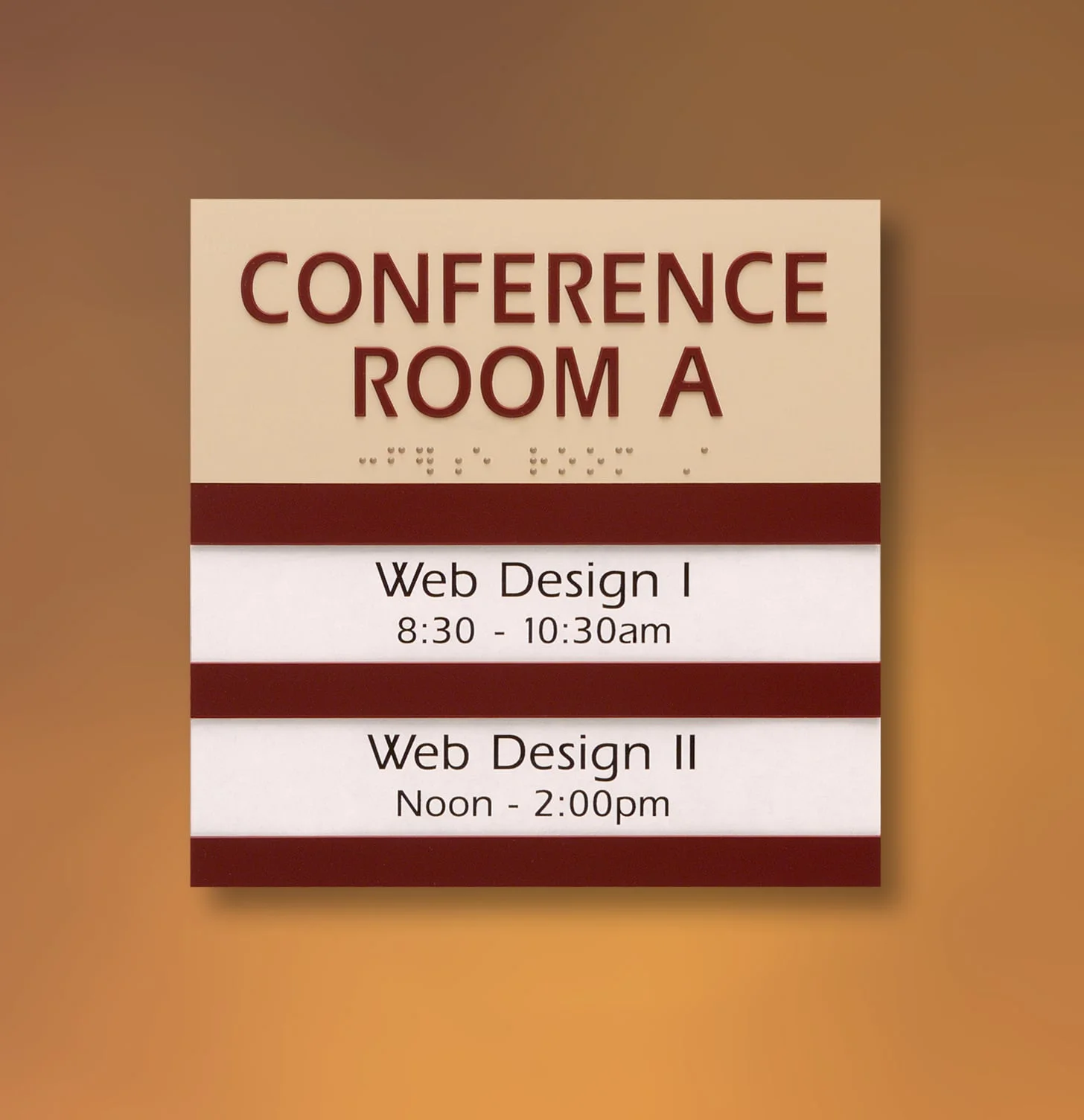 Standard ADA Room Signs