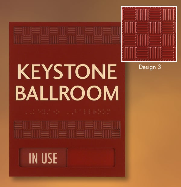 Gallery of 3D Textured ADA Plaques