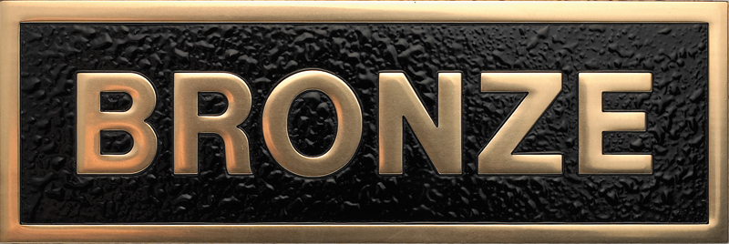Cast Plaque Finishes