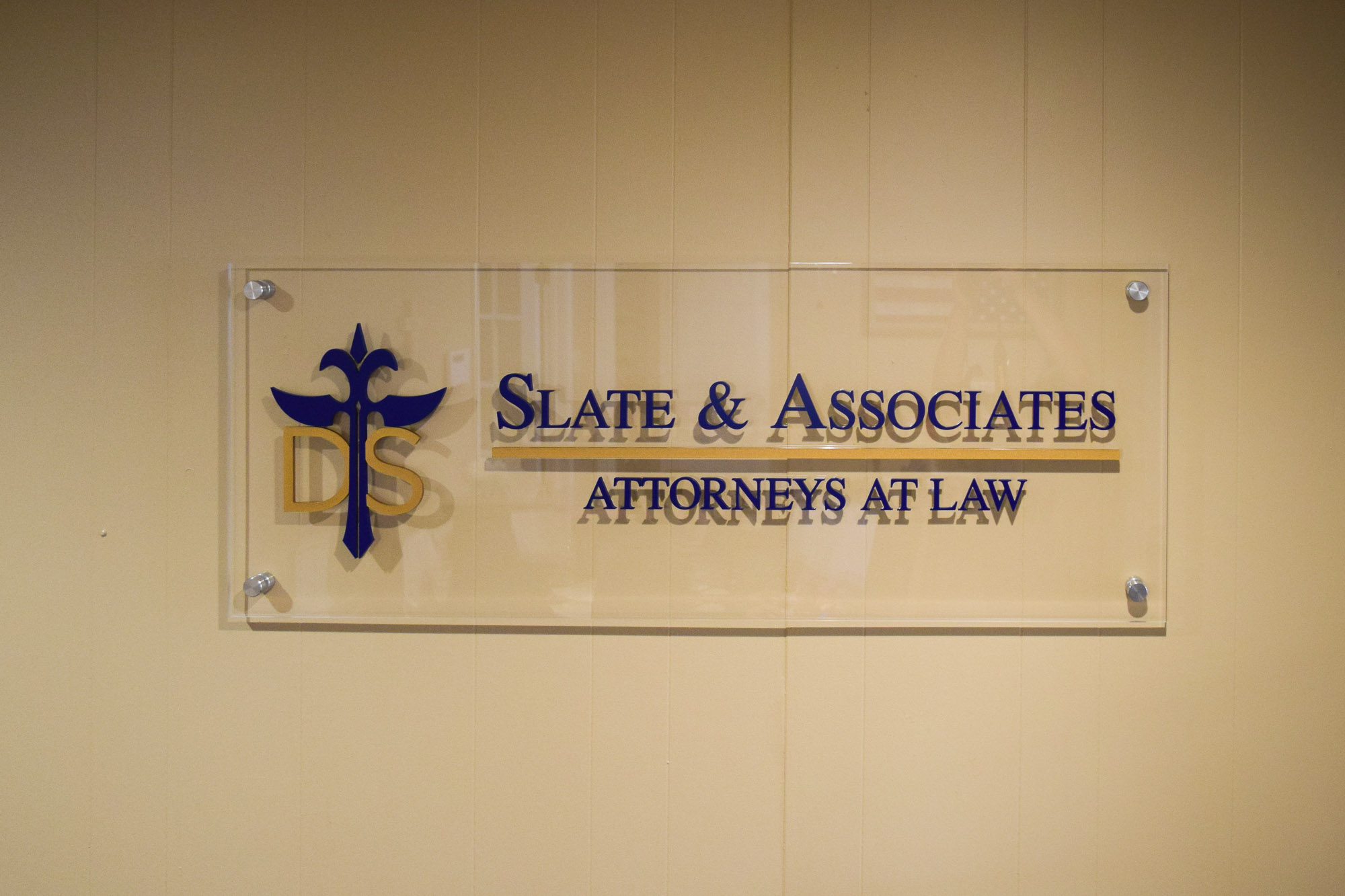 Backplated Logo Signs | Saifee Signs, Houston TX