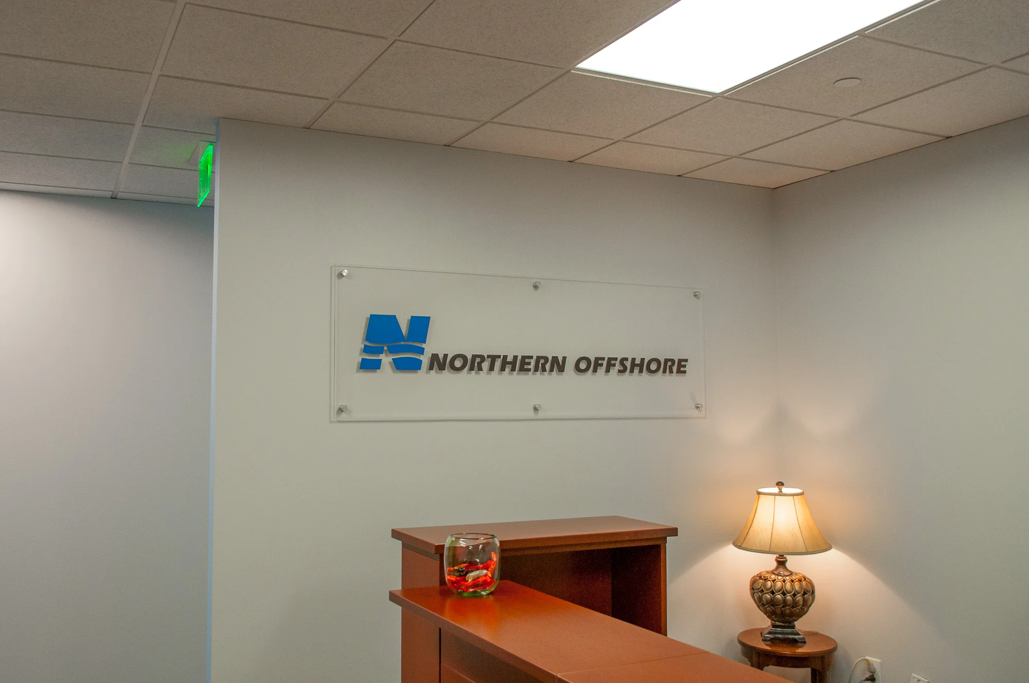 Backplated Logo Signs | Saifee Signs, Houston TX